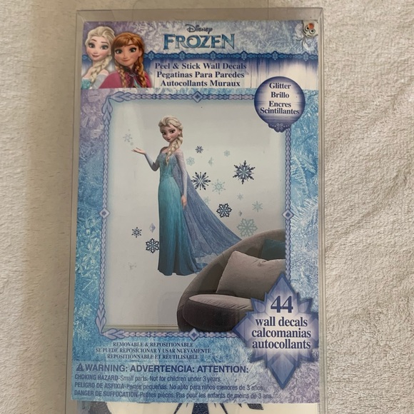 Other | New Disney Frozen Elsa Wall Decals 44 Piece Set | Poshmark